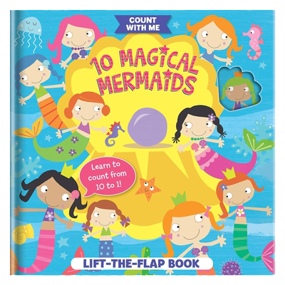 10 Magical Mermaids 进口书籍书本 纯全英文版正版原著进口原版英语书籍