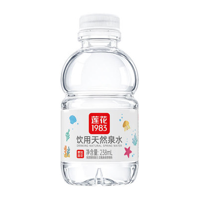 莲花低钠天然泉水238ml*12瓶/箱