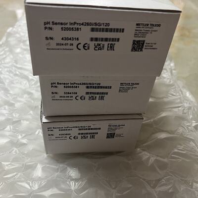 议价52005381全新原装梅特勒托利多PH电极inpro4260i/SG/120现货