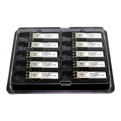 满100件包邮SFP光模块吸塑包装GEPON光模块吸塑包装盒 sfp+透明吸塑包装盒现货PET材质加厚款