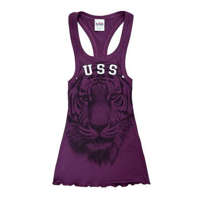 FOURFORTY TIGER TANK DRESS如虎添翼 虎牌印花工字背心裙