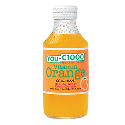 印尼进口橙汁味维C碳酸饮料