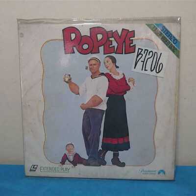 Paramount Piures POPEYE Stereo Laserdisc