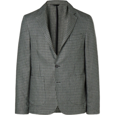 【618狂欢】Officine Generale 秋冬男千鸟格混纺西装外套