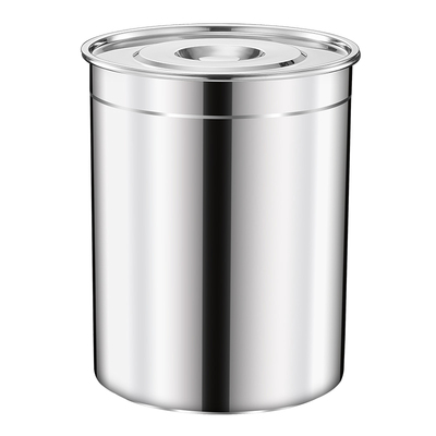 带盖储水桶无耳桶商用不锈钢桶