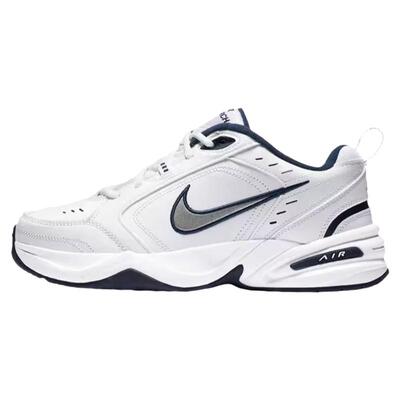 【荐】Nike Air Monarch4银白复古老爹鞋运动鞋跑步鞋 415445-102