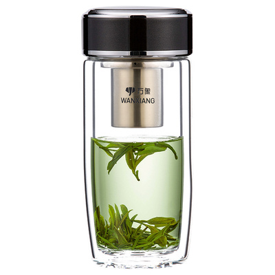 万象Ag+银离子抗菌高档玻璃杯