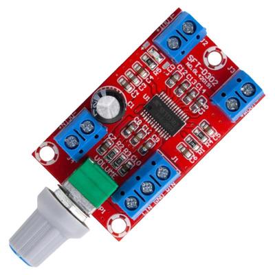 12V宽压迷你高保真双声道 D302 数字功放模块30Wx2板2.0