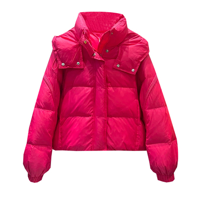 时尚小仙女短款羽绒服