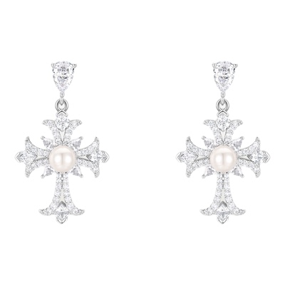 GXIAOXIAO法式百搭十字架耳环