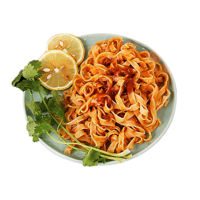 免煮非油炸麻酱拌凉皮面皮酸辣粉