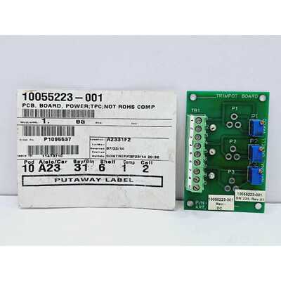 10055223001 REV.01 TRIMPOT BOARD NATIONAL OILWELL VARCO