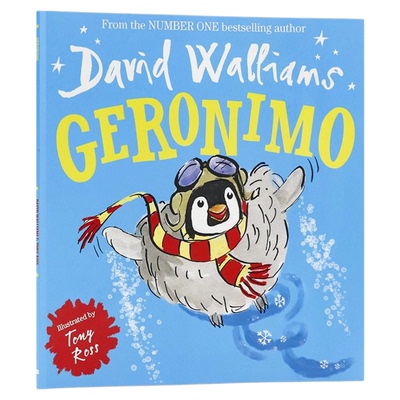 小企鹅格罗尼莫 英文原版绘本 Geronimo 低幼儿童早教启蒙 英语读物 宝宝探索发现世界认知图画书 HarperCollins出版 故事童书籍