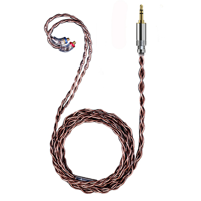 古河单晶铜MMCX接口耳机升级线