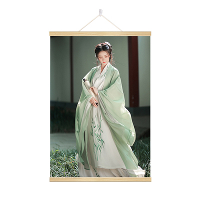 挂画定制j照片卷轴定制