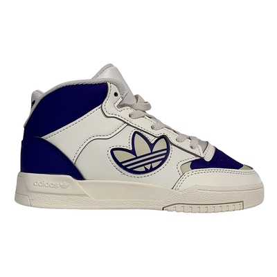 adidas阿迪达斯三叶草2025冬新款男小童经典鞋高帮篮球板鞋JQ2665