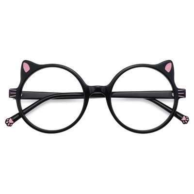 Firmoo猫眼圆框可配度数近视眼镜