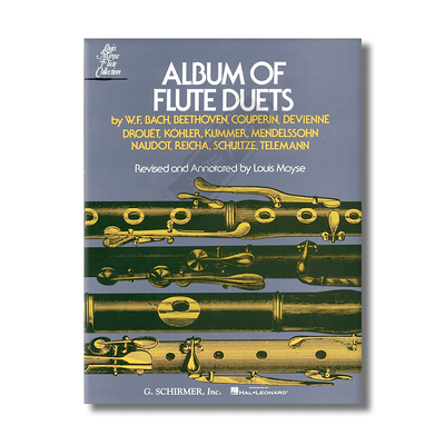 长笛二重奏曲集两支长笛希尔默