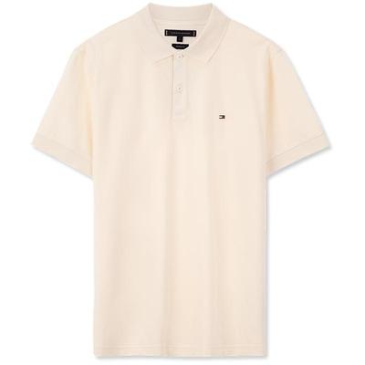 Tommy男装简约小绣标商务POLO衫