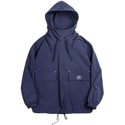 马登工装复古SMOCK甲板服卫衣