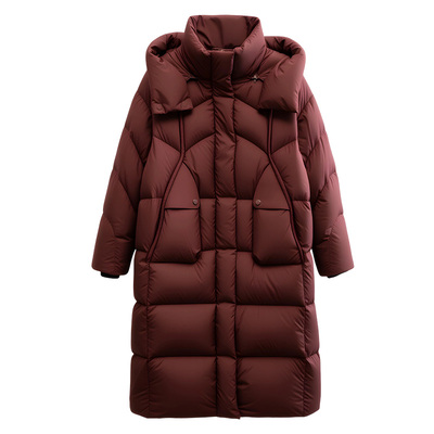 雅鹿官方正品女装羽绒服加厚保暖