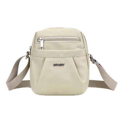 精致手机包女夏季新款潮小巧多层尼龙布单肩包休闲百搭女士斜挎包