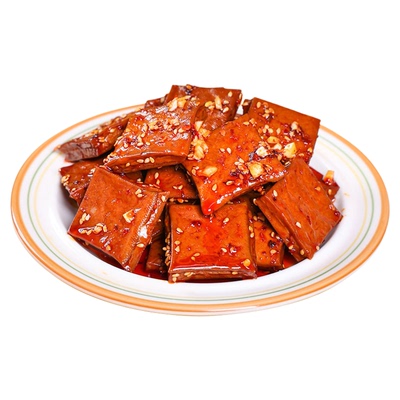 湖南虎纹泡泡干麻辣豆腐干