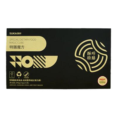 酥咔特膳魔方巧克力运动营养代餐