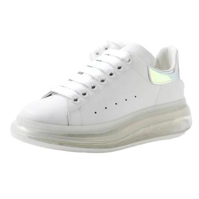 麦昆女款小牛皮休闲厚底鞋