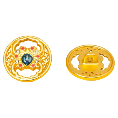 新中式国风镂空金属纽扣毛衣针织衫旗袍连衣裙上衣西装扣子装饰扣