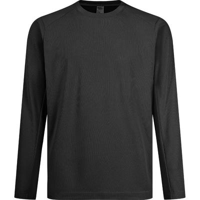 本来BENLAI男士火绒绒光蓄热针织长袖T恤上衣25秋季新款BRM450011