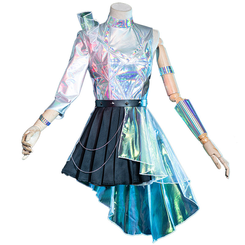 lol英雄联盟cos服kda ALL OUT seraphine萨勒芬妮cosplay服装女_虎窝淘