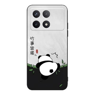 luckrider适用于红米k70e手机壳231lDRK48C文字HongmiK7oe少女款miuik70e小清新2311drk48c学生Hm k70e硅胶23