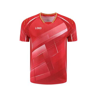 马龙新款乒乓球服速干比赛服印字