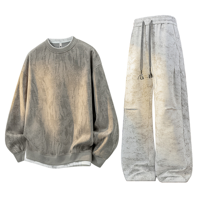 WASSUPPALM运动服套装男2026新