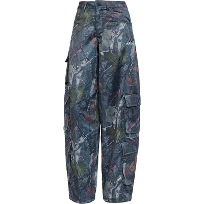 Adidas/阿迪达斯正品SAT CARGO PANTS女士经典宽松梭织长裤KE3741