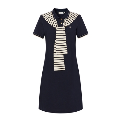 青春活力微弹针织连衣裙