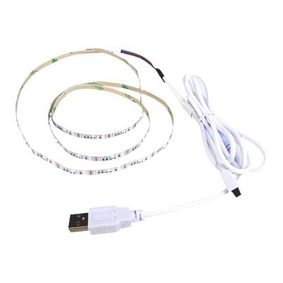 led遥控灯带USB电池盒5v呼吸灯条