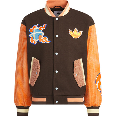 Adidas/阿迪达斯正品三叶草兔年新款男女运动棒球棉服 HY7247