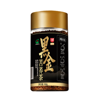 三匠黑苦荞茶大凉山特产级荞麦茶