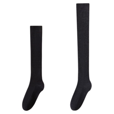 女士小腿袜秋冬10A抑菌防臭