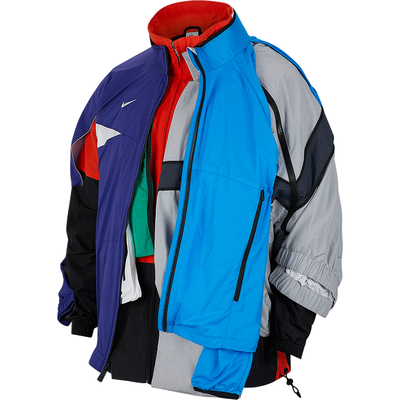 Nike/耐克正品新款男子时尚拼接户外立领运动夹克外套AV8265