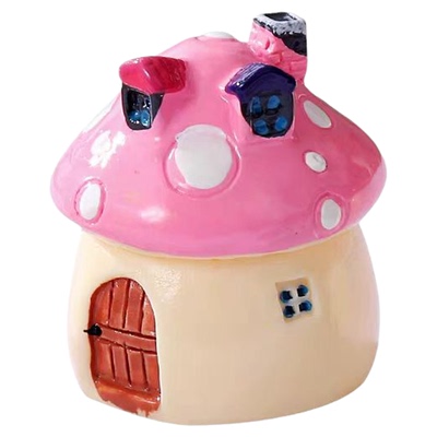 蘑微景观菇房屋城堡造景摆件饰品