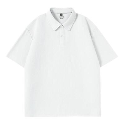 班尼路男生白色POLO衫2026夏季