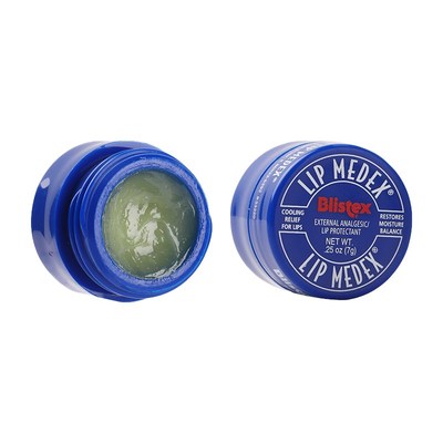 blistex百蕾适小蓝罐润唇膏补水