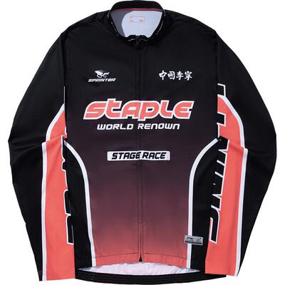 李宁STAPLE宽松立领男长袖上装