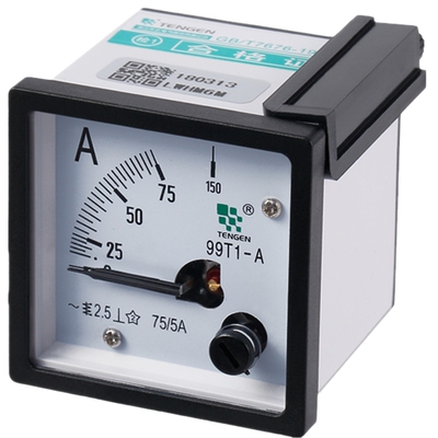 天正电气99T1-A指针式交流电流表