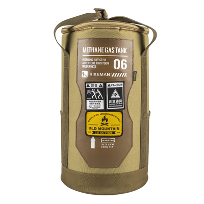 HIKEMAN户外液化气罐收纳包露营大容量加厚防撞多功能野餐工具包