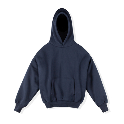 IDLT双层加厚街头基础款帽衫纯色