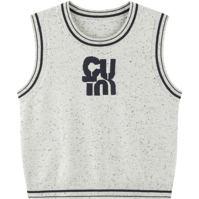 【商场同款】乐町圆领针织线背心女秋季马甲C1EFE3306